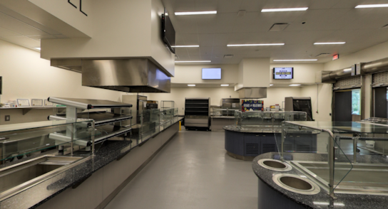 ehs cafeteria serving area